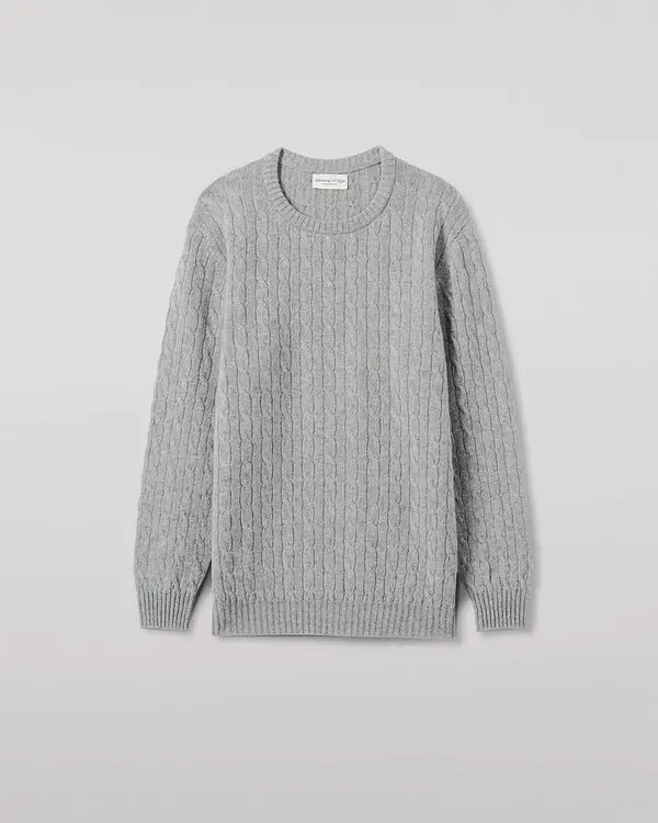Johnstons Of Elgin Cable Knit Cashmere Jumper
