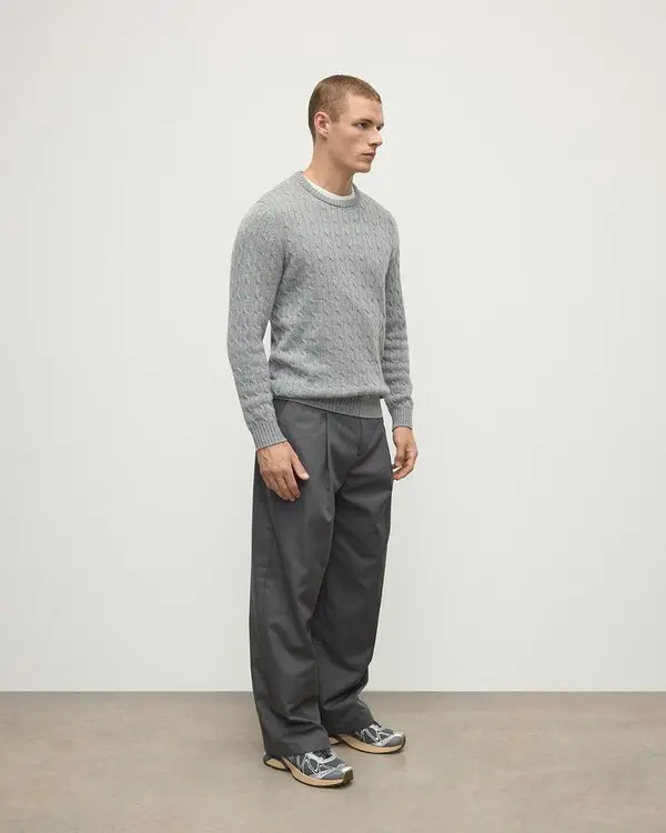 Johnstons Of Elgin Cable Knit Cashmere Jumper