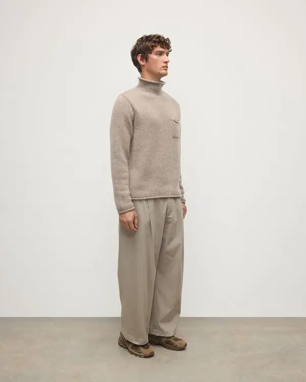 Johnstons Of Elgin Cashmere Turtleneck Jumper - Brown