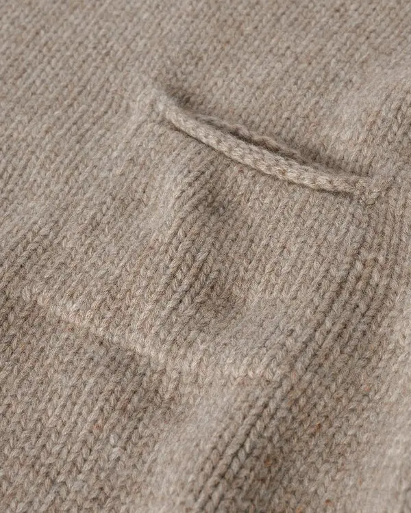 Johnstons Of Elgin Cashmere Turtleneck Jumper - Brown