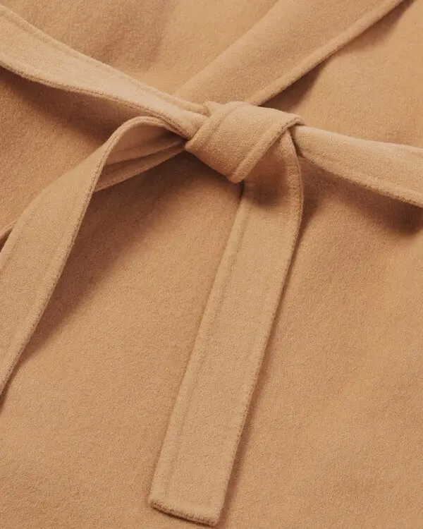 Johnstons Of Elgin Cashmere Wrap Coat - Brown
