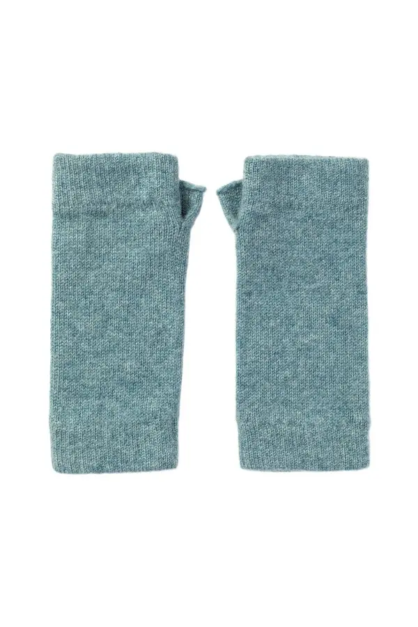 Johnstons Of Elgin Cashmere Wrist Warmers - Green