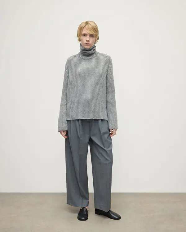 Johnstons Of Elgin Roll-collar Cashmere Jumper
