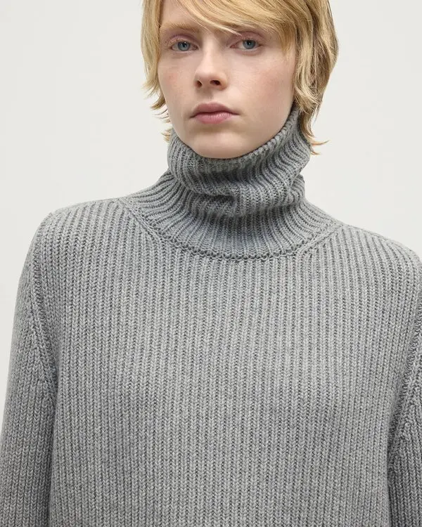 Johnstons Of Elgin Roll-collar Cashmere Jumper