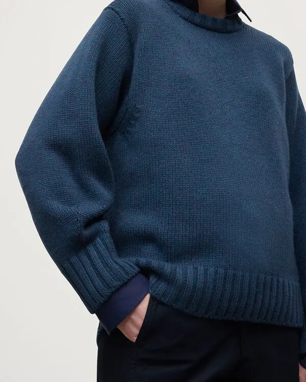 Johnstons Of Elgin Relaxed Fit Cashmere Jumper