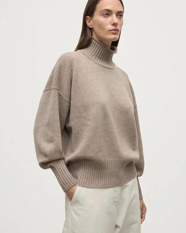 Johnstons Of Elgin High Neck Cashmere Jumper