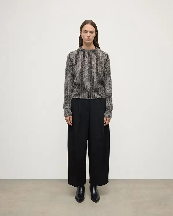 Johnstons Of Elgin High Neck Donegal Cashmere Jumper