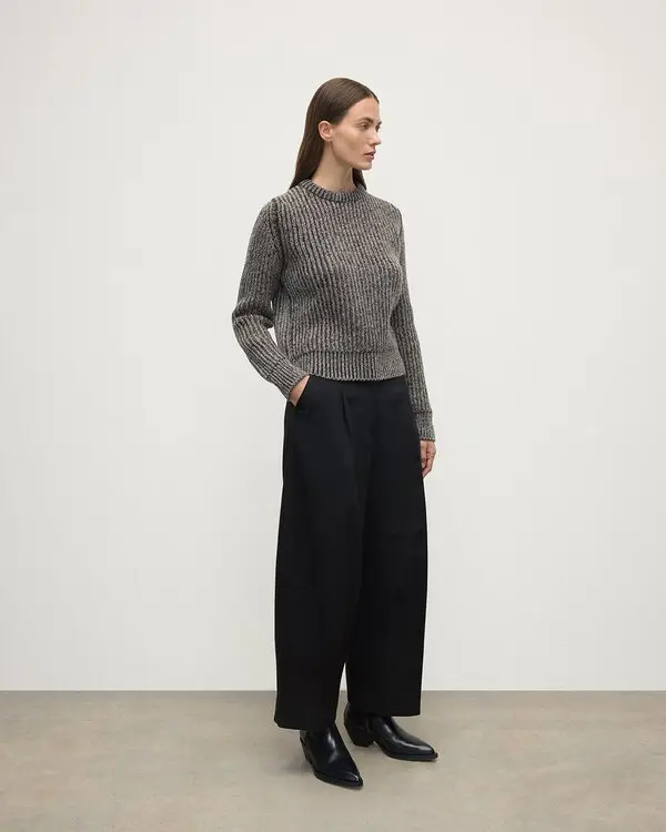 Johnstons Of Elgin High Neck Donegal Cashmere Jumper