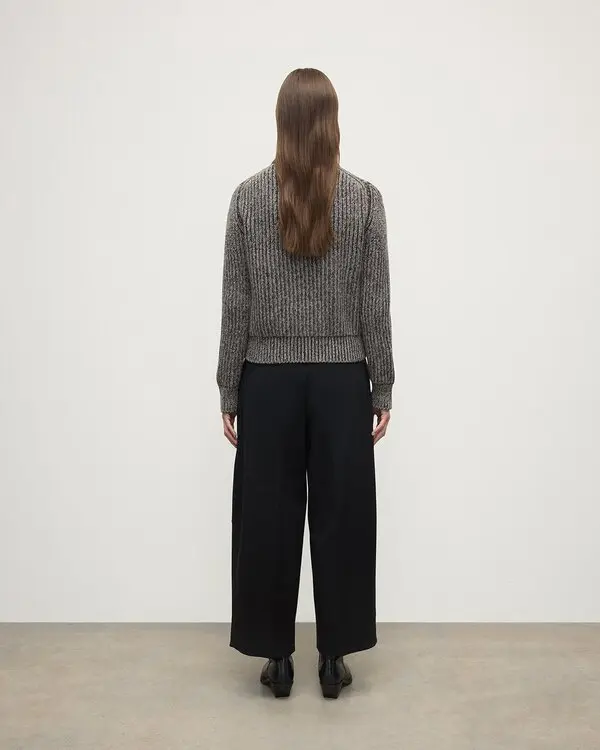 Johnstons Of Elgin High Neck Donegal Cashmere Jumper