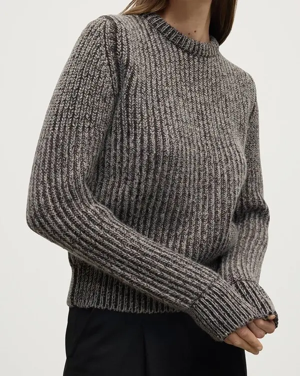Johnstons Of Elgin High Neck Donegal Cashmere Jumper