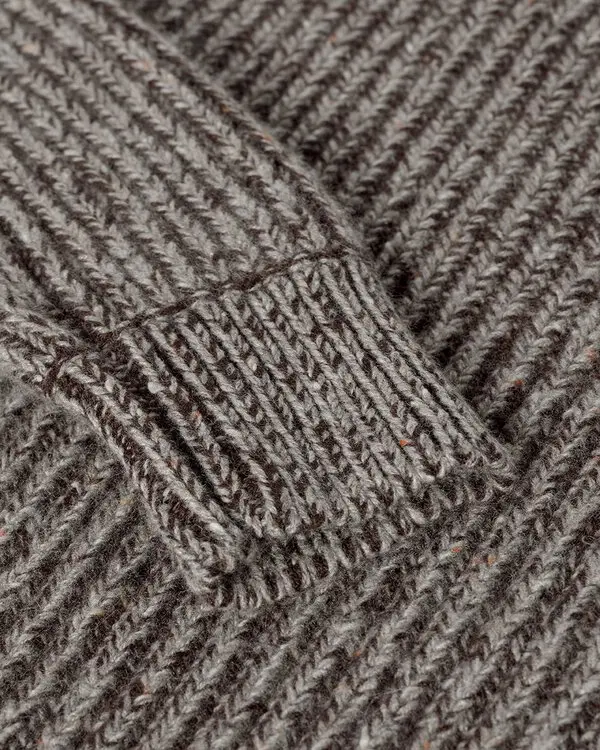 Johnstons Of Elgin High Neck Donegal Cashmere Jumper