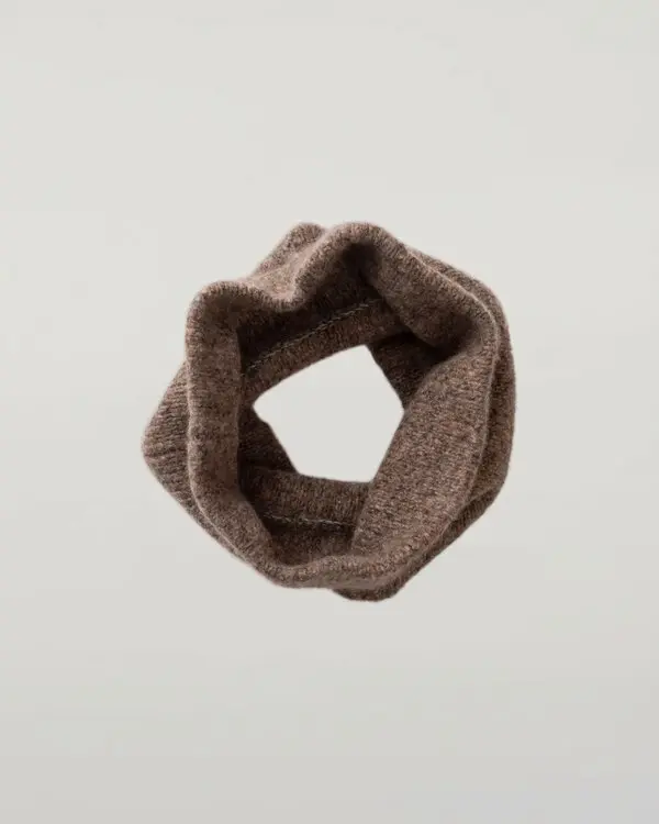 Johnstons Of Elgin Cashmere Bouclé Snood - Brown