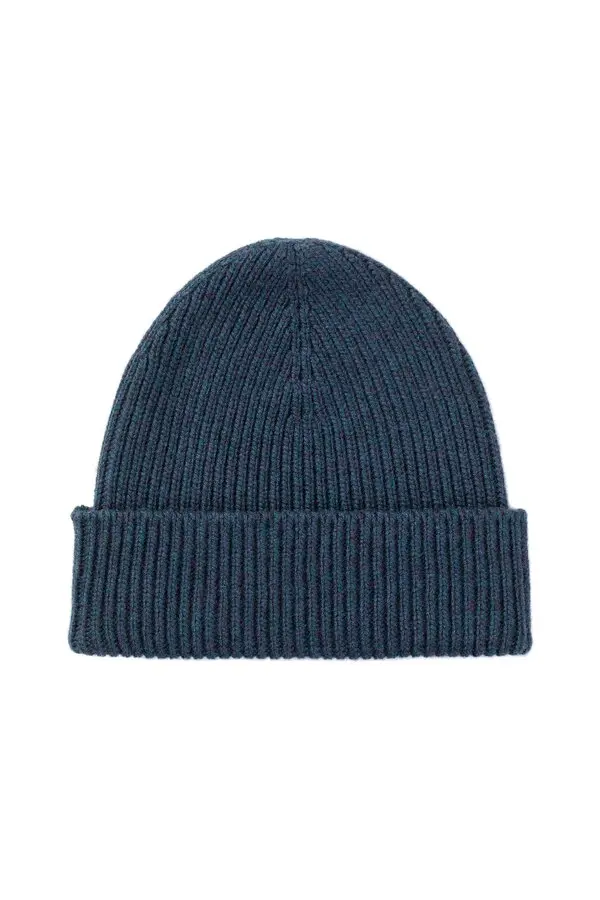 Johnstons Of Elgin Cashmere Beanie - Navy