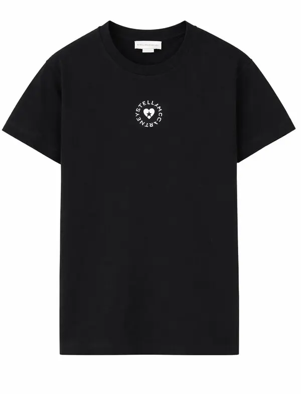 Stella McCartney Logo T-shirt - Black
