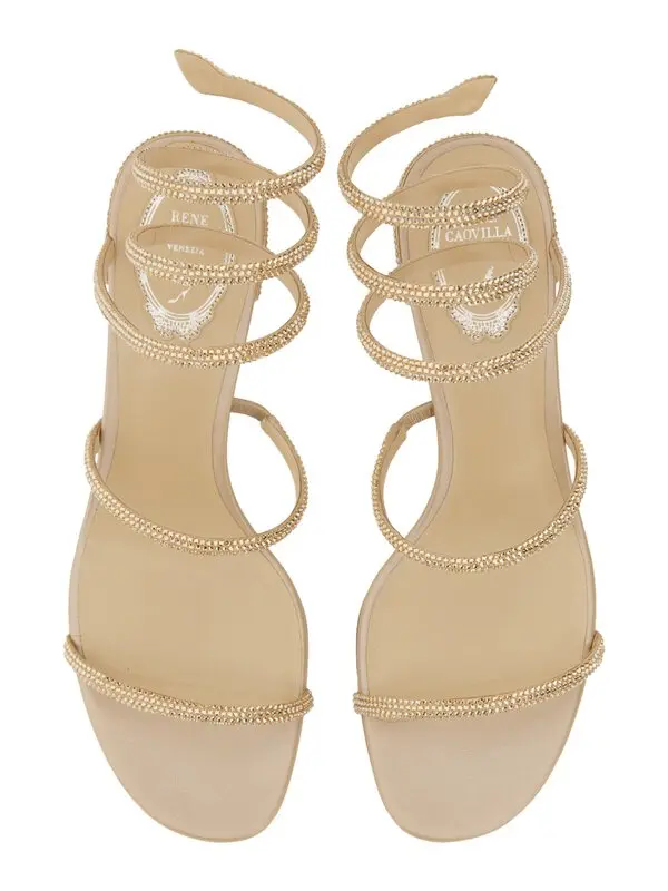 Rene Caovilla Sandalo Cleo - Beige