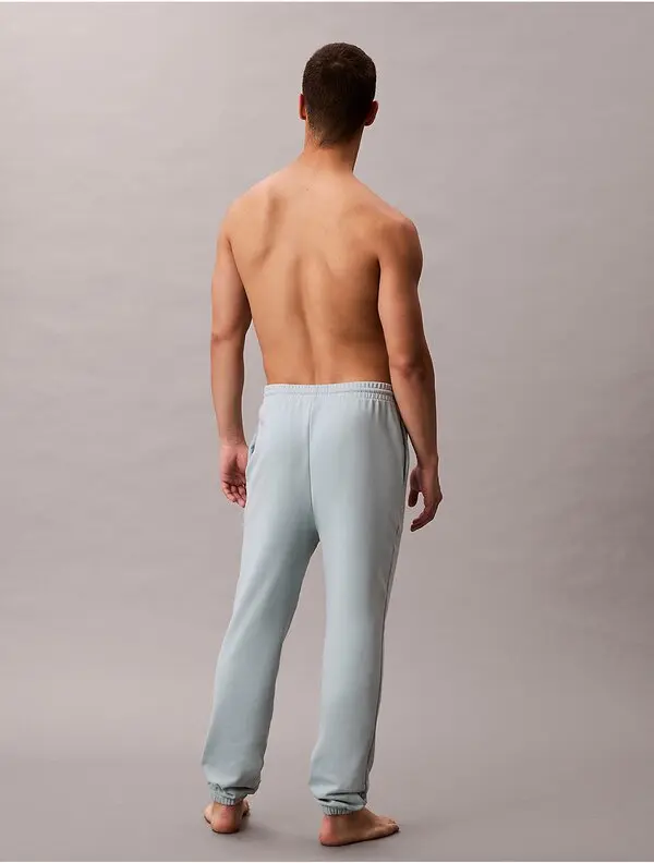 Calvin Klein Cotton Terry Blend Sleep Jogger - Cloud Blue