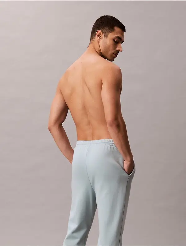 Calvin Klein Cotton Terry Blend Sleep Jogger - Cloud Blue