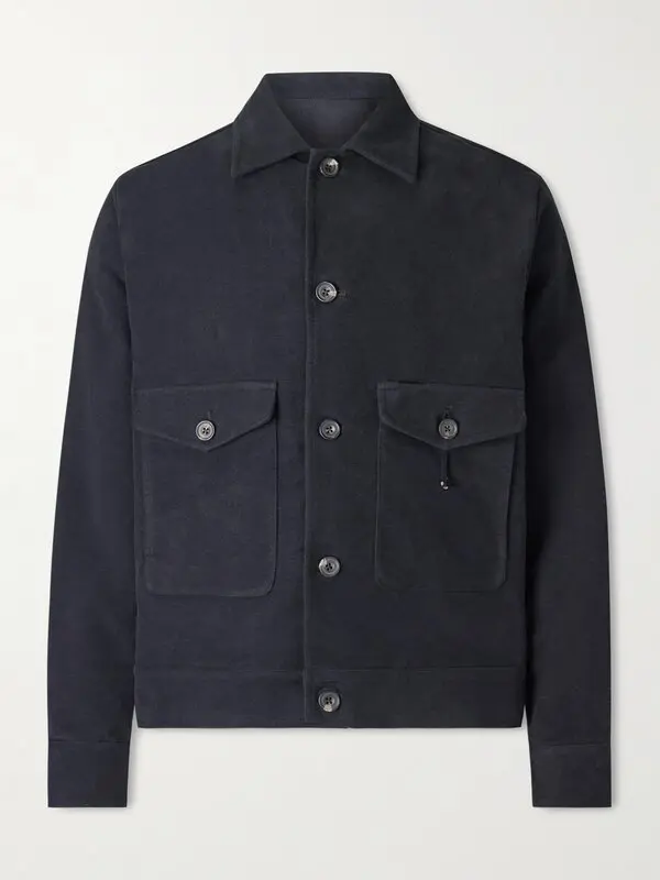 J. MUESER Marfa Cotton-moleskin Jacket