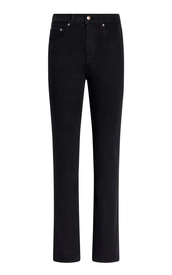 Aflalo Miller Stretch High-rise Slim Bootcut Jeans