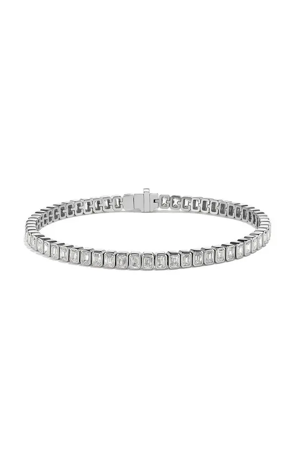 FIAMETTA 14k White Gold Diamond Tennis Bracelet
