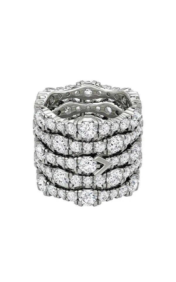 VRAI 14k White Gold Lab-grown Diamond Ring