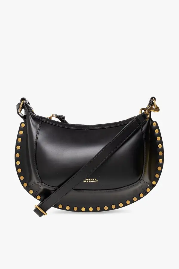 Isabel Marant Étoile Oskan Moon Shoulder Bag - Black