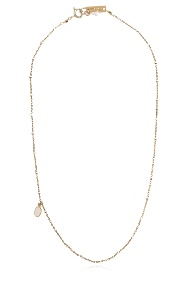 Isabel Marant Brass Necklace - Gold