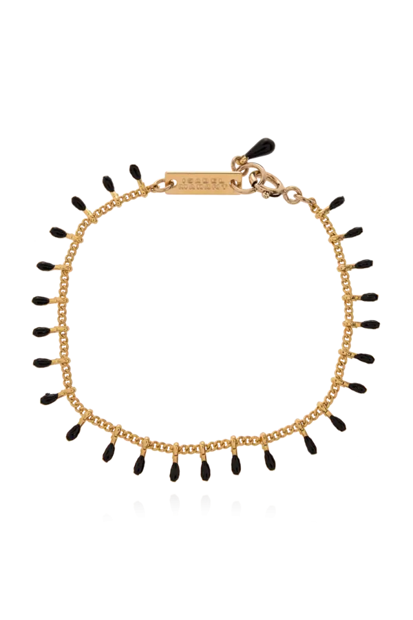Isabel Marant Bracelet With Logo - Gold