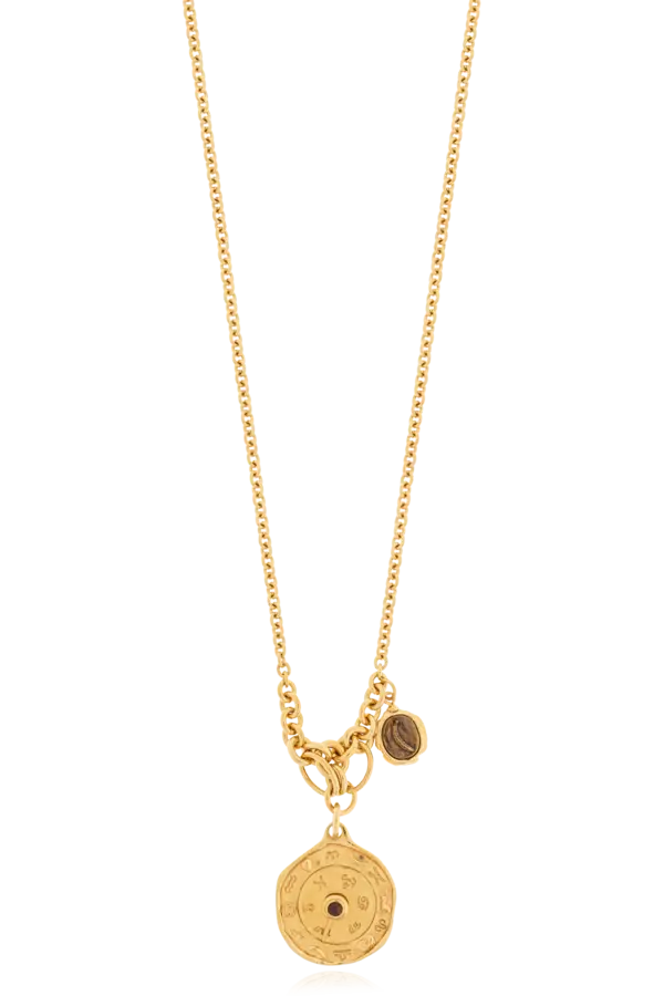 Chloé Brass Necklace - Gold