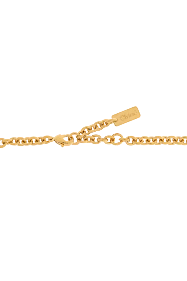 Chloé Brass Necklace - Gold