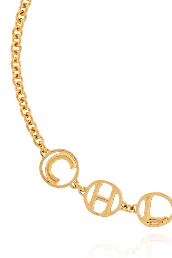 Chloé Brass Necklace - Gold
