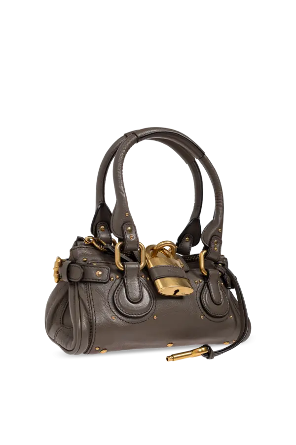 Chloé Paddington Small Handheld Bag - Grey