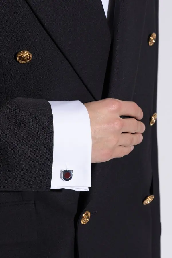 FERRAGAMO Cufflinks In The Shape Of A Logo