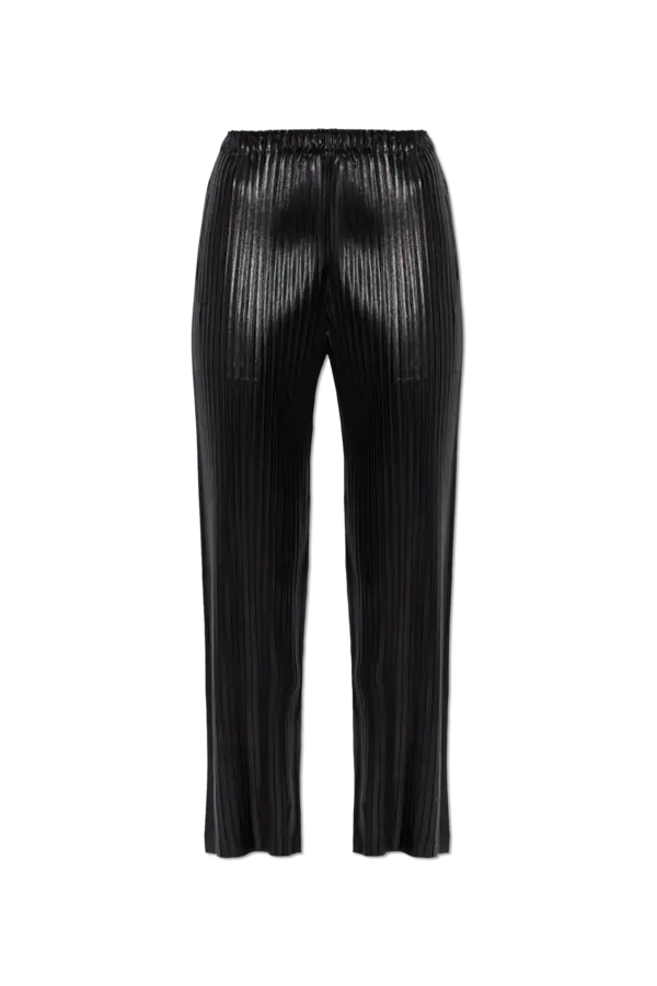 Issey Miyake Pleated Trousers - Black