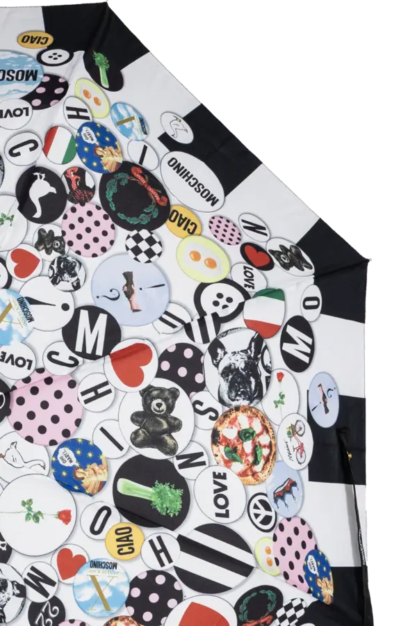 Moschino Folding Umbrella