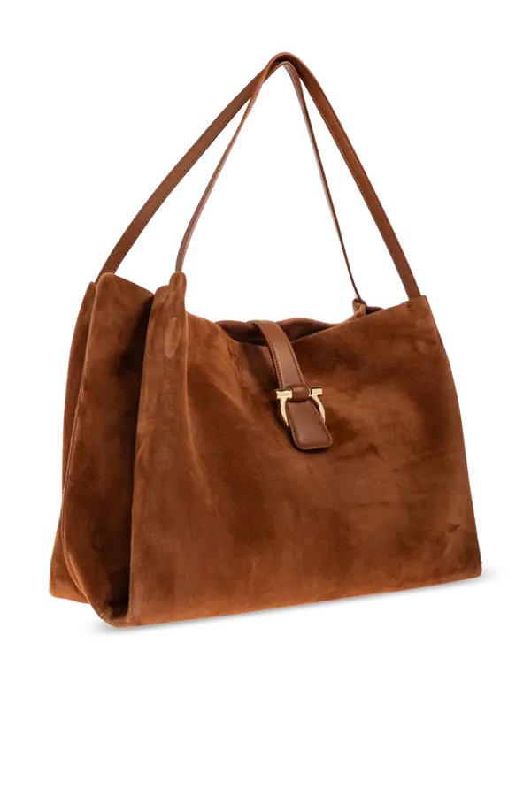 FERRAGAMO Shopper Bag - Brown