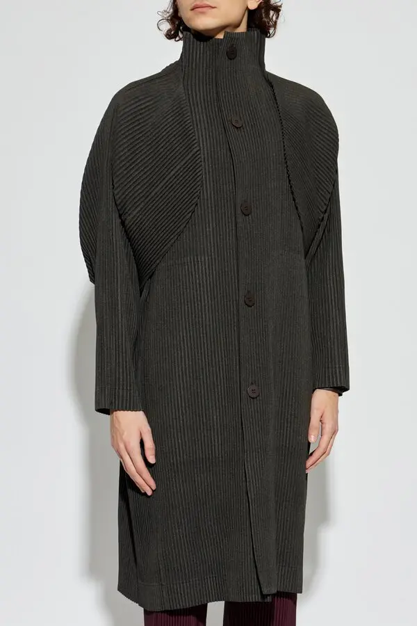 Issey Miyake Pleated Coat