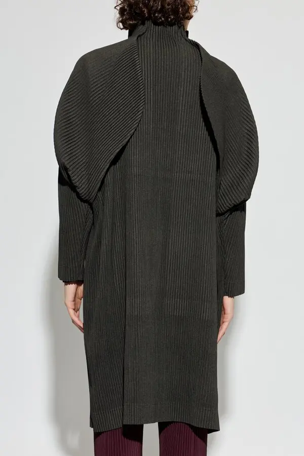 Issey Miyake Pleated Coat