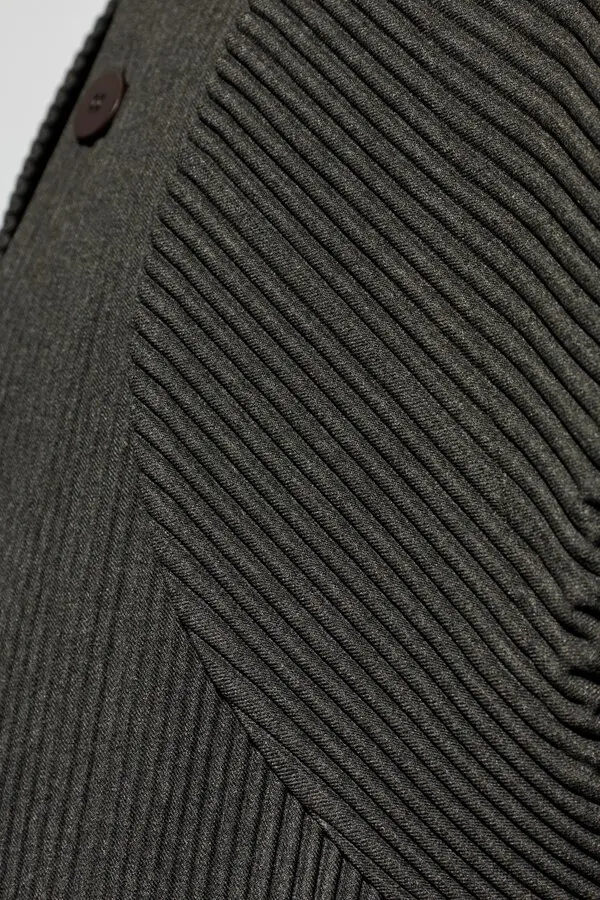 Issey Miyake Pleated Coat