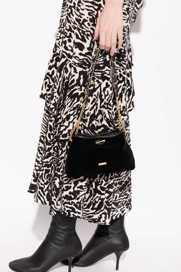 Cult Gaia Kiraz Mini Shoulder Bag - Black