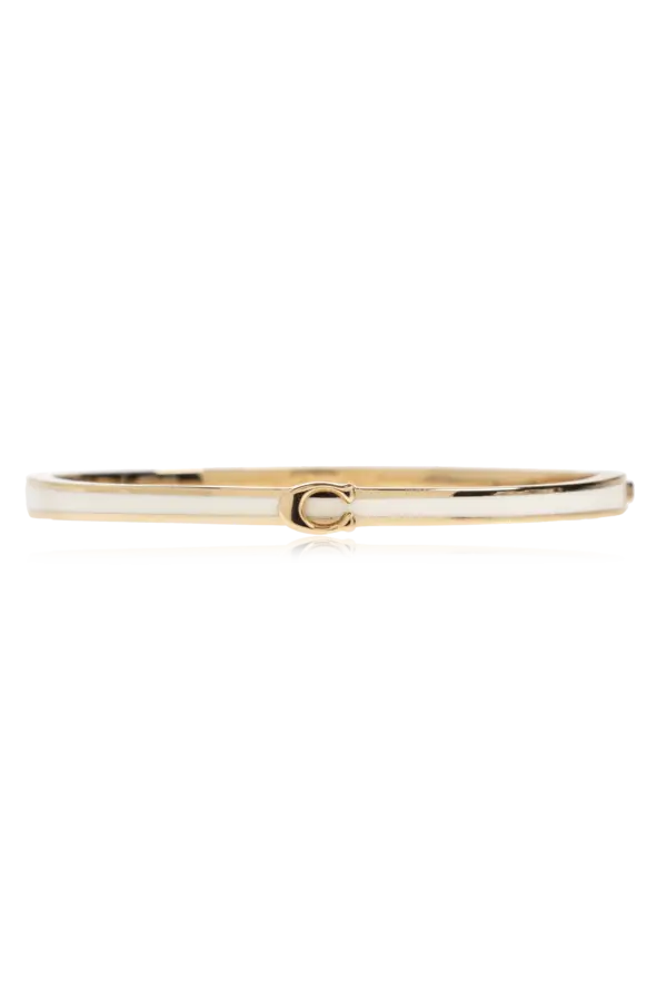 COACH Logo Bracelet - Gold