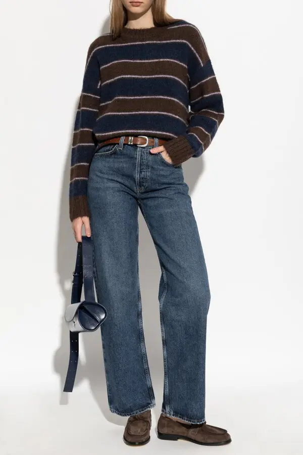 SAMSØE SAMSØE Striped Knit Sweater