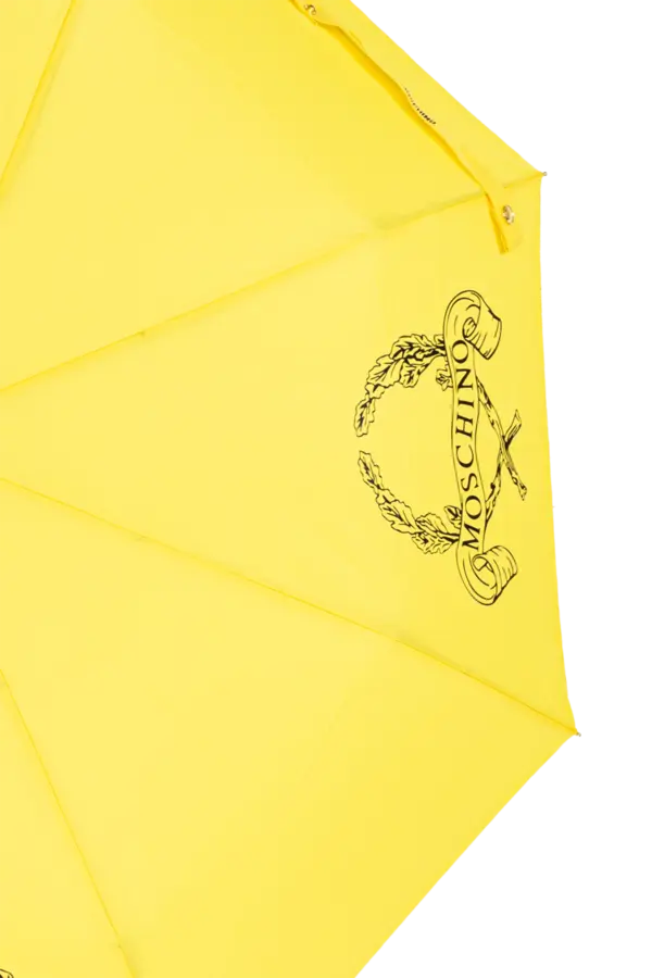 Moschino Folding Umbrella - Yellow