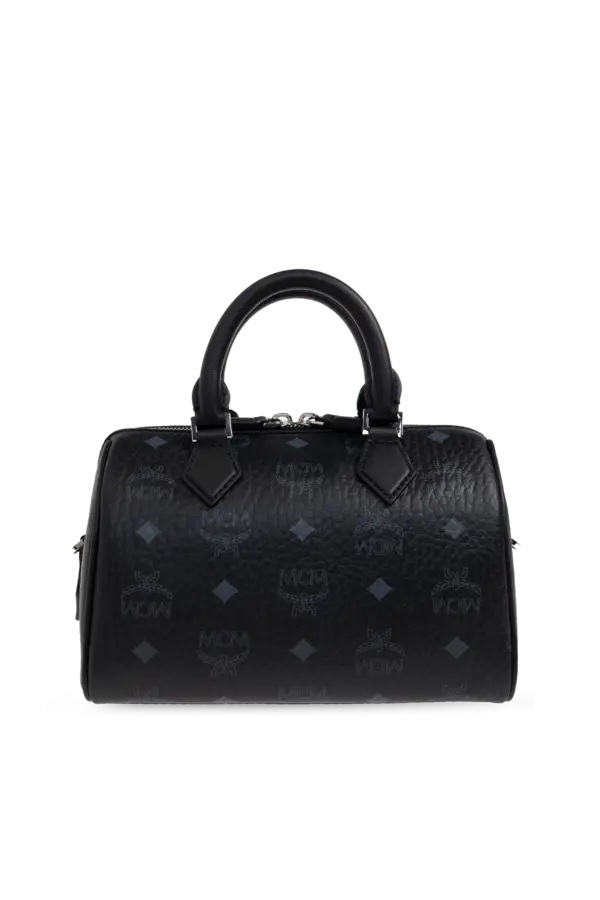 Mcm Satchel Handbag - Black
