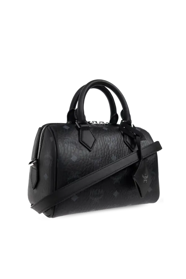 Mcm Satchel Handbag - Black