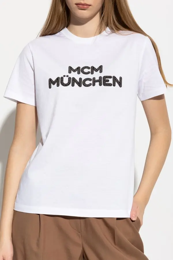Mcm T-shirt With Logo