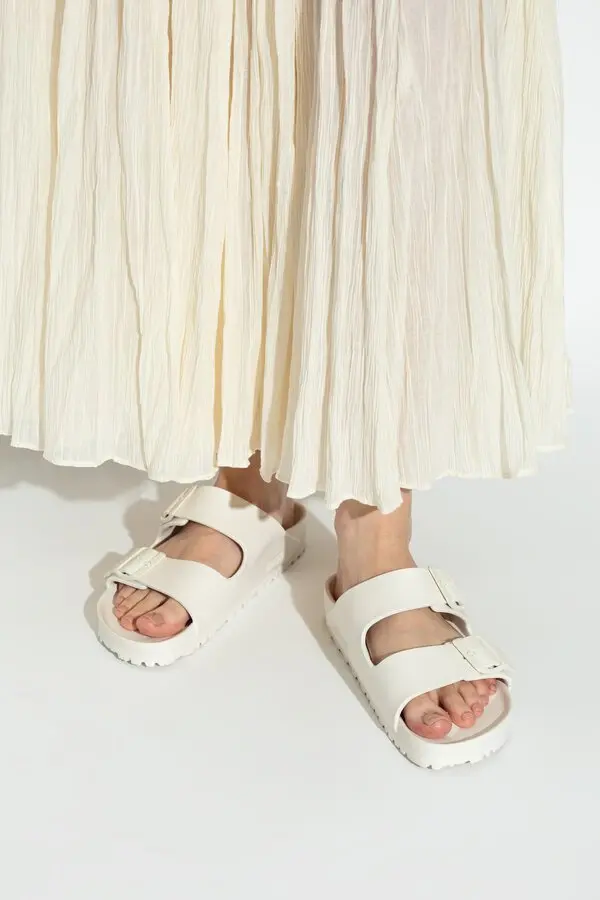 BIRKENSTOCK Arizona Eva Sandals - Cream