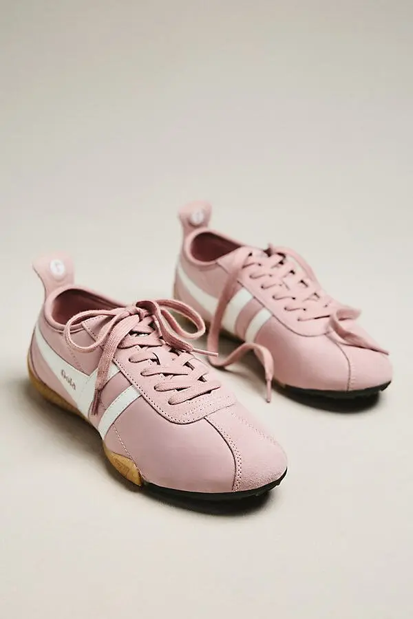 Gola Exclusive Curve Sneakers - Chalk Pink/white/khaki/gum