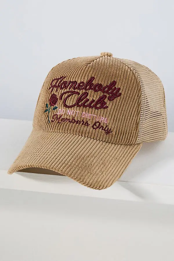 WORN/WEST Members Only Trucker Hat - Homebody Club