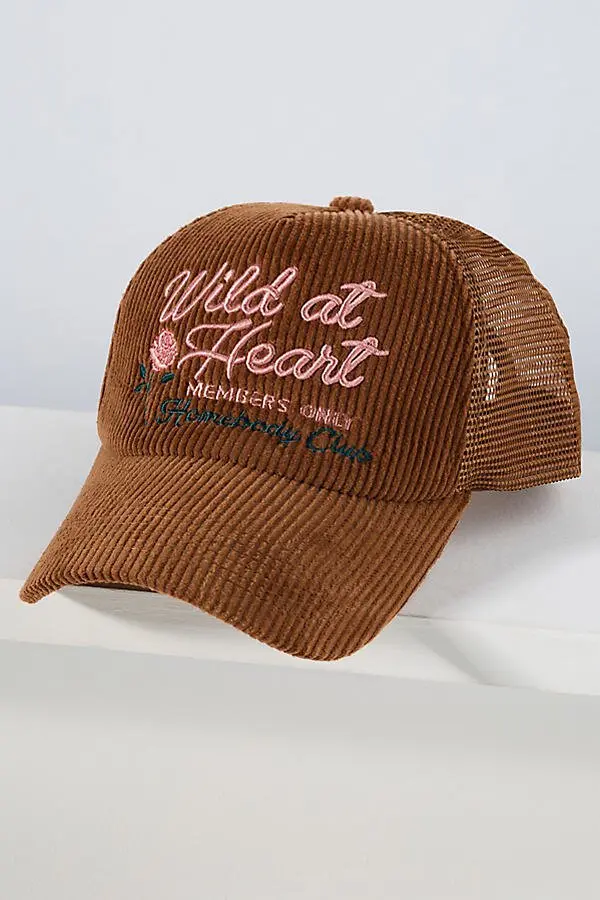 WORN/WEST Coastal Trucker Cap - Tan Wild At Heart